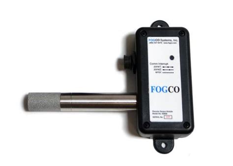 Fogco Remote High Humidity Sensor Fogco Environmental Systems