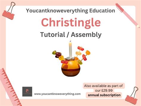 christingle assembly tutorial teaching resources