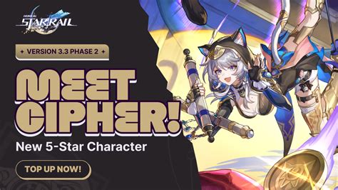 Honkai Star Rail 3 3 Phase 2 New Character Cipher Light Cone And
