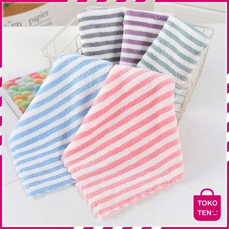Jual Tokoten Lap Handuk Lap Muka Handuk Muka Lembut Kecil Uk 30x30 Shopee Indonesia