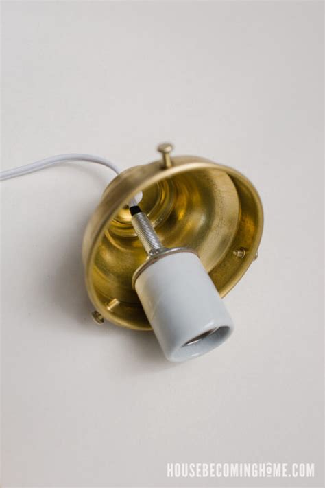 DIY Light Fixture House Becoming Home