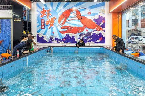 重庆钓虾馆虾哆哆钓虾馆大山谷图库