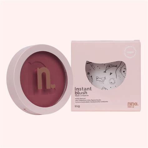 Blush Instant Barbie Nina Makeup 11g Carla Zucoloto Beauty