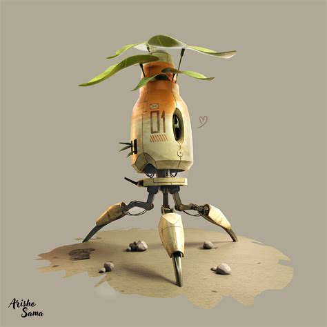 Artstation Mini Robot For Your Smile