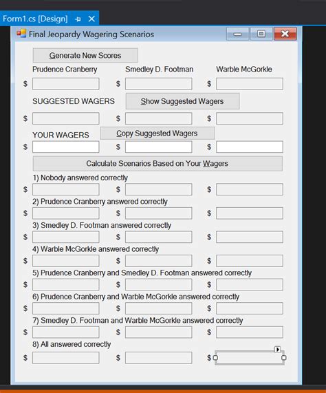 runtime how can i assure that all of my winform displays stack overflow