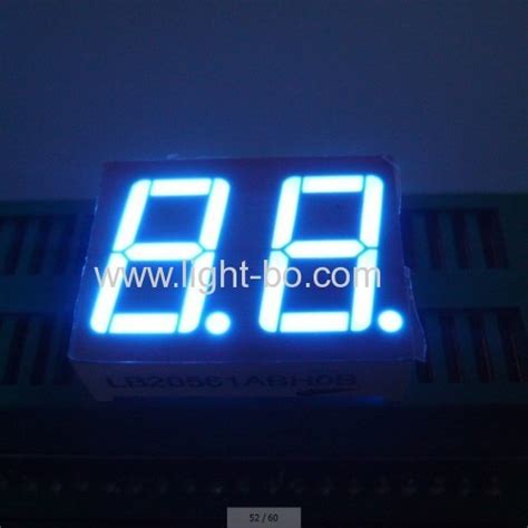 Ultra Bright White 0 56 Dual Digit 7 Segment Led Display Common Anode For Equipment Panel
