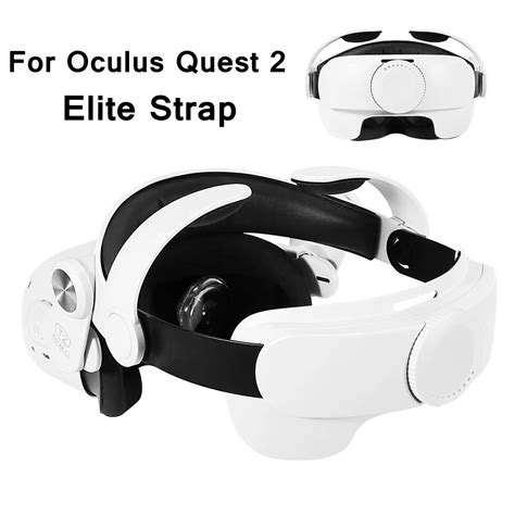 T2 Elite Strap For Oculus Quest 2 Headset Increase Supporting Force Comfort Adjustable Halo
