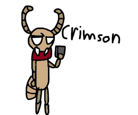Bug Fables Oc His Name Is Crimson You Will Get To Know More About Him In Future Posts Try To