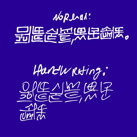 Two Looks Of The Same Script Rneography