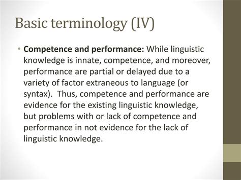 Ppt Linguistic Knowledge Introduction Powerpoint Presentation Free Download Id 6586581