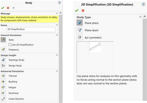 2d Simplification Using Solidworks Simulation Beacon India