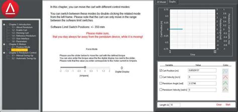 Linear Inverted Pendulum System Gopalam Embedded Systems