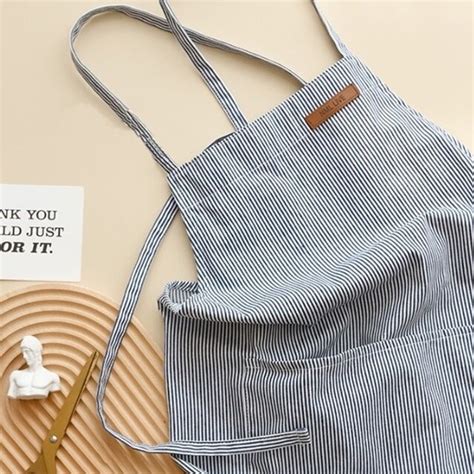넉넉한 루즈 워싱 면 카페 바리스타 앞치마 3type 감도 깊은 취향 셀렉트샵 29cm
