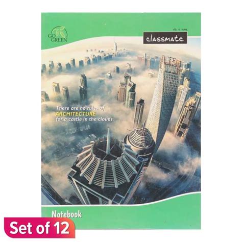Classmate Note Book Set Of 12 Np