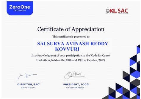 Avinash Reddy Kovvuri On Linkedin Hackathon Codeforcause