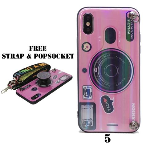 Jual Apple Iphone Xr Camera Soft Case Strap Popsocket Jakarta Pusat