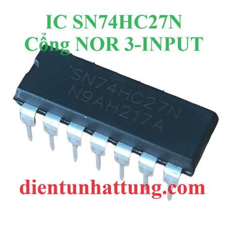IC SN HC CỔNG AND IC CỔNG LOGIC INPUT DIP