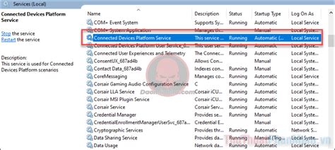 Cách Khắc Phục Lỗi Service Connected Devices Platform User