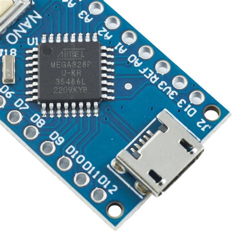 Модул Nano V3 0 С Micro Usb Съвместим с Arduino Без запояване Многоцветен Emag Bg