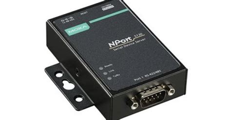 MOXA NPort W Adapter Serial To Ethernet Device Server Price In The Middle East Easy