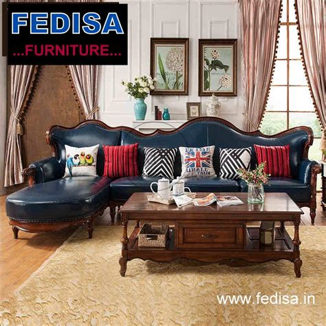 Classic Luxury L Shape Sofa L Shape Recliner Couch Red Sofa Set