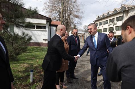 Hristijan Mickoski Денеска присуствував на свеченото предавање на акредитацијата од