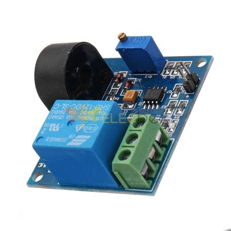 5pcs Dc 12v 5a Overcurrent Protection Sensor Module Ac Current Detection Relay Module Switch Output
