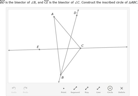 IXL Construct The Inscribed Or Circumscribed Circle Of A Triangle Geometry Practice