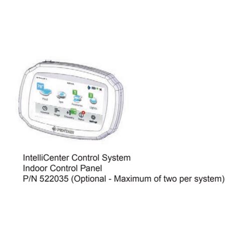 Pentair Intellicenter Indoor Control Panel Remote — Vita Filters