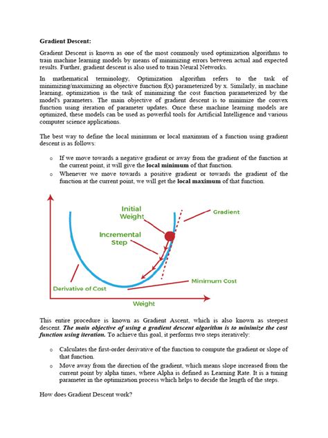 gradient descent pdf support vector machine mathematical optimization