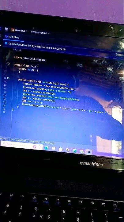 Java Program To Add Two Numbers Program To Add Two Number Youtube