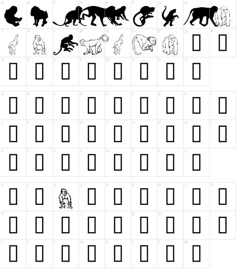 Monkeys DC Primates Font Download