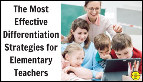 The Most Effective Differentiation Strategies For Elementary Teachers Teach Without Tears