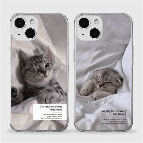 신상할인💕[젤리]잠자는고양 모음 핸드폰케이스 Z플립5 아이폰15 S23 A31 A32 A33 A53 A23 Z플립4 젤리케이스 갤럭시 에이블리 겨울 고양이 침대 포근함 감성