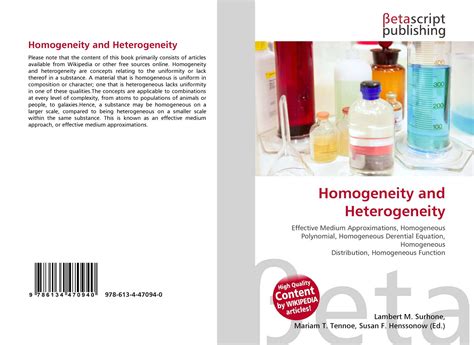 Search Results For Homogeneity