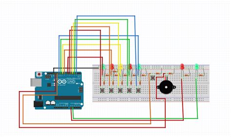 Arduino Game Using Leds 3 Steps Instructables