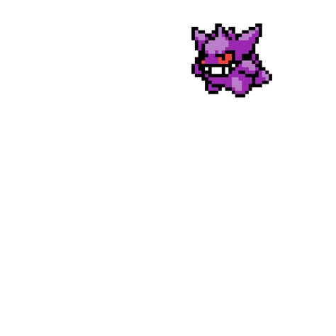 Editing 8 Bit Gengar Free Online Pixel Art Drawing Tool Pixilart