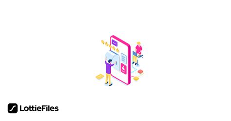free ux ui design isometric concept lottie animations animation by sm