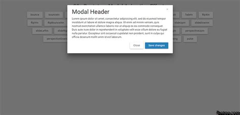 30 Bootstrap Modal Animation Effects Bootstrap Themes