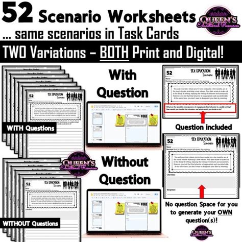 Sex Education Scenarios Sexual Health Scenarios Teen Relationships
