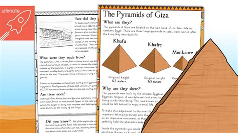 egyptian pyramids of giza worksheet pyramids of egypt