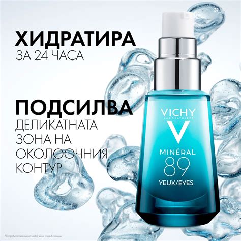 Vichy Mineral 89 Околоочен крем 15 ml - Аптека Маджаров