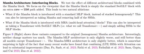 Ai21labs Jamba V0 1 Why Is There An MLP In The Mamba Layer