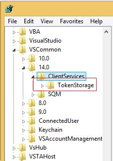 Error Visual Studio TFS Key Not Valid For Use In Specified State