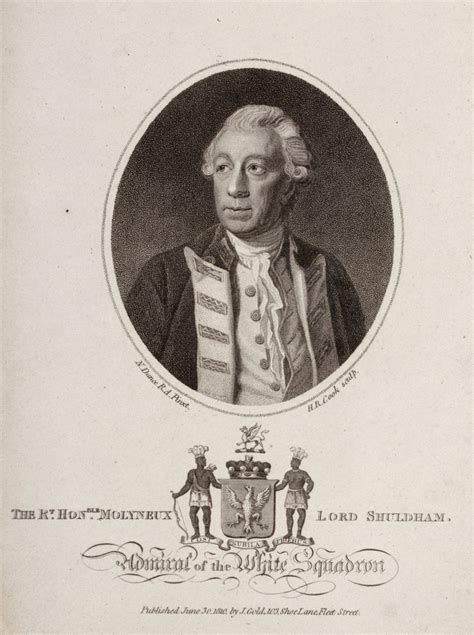 The Rt Honble Molyneux Lord Shuldham Admiral Of The White Squadron
