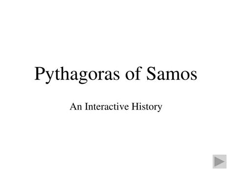 PPT Pythagoras Of Samos PowerPoint Presentation Free Download ID