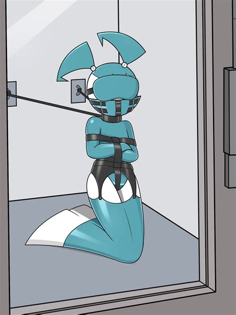 Rule 34 1girls Android Arms Restrained Blindfold Blindfolded Blue