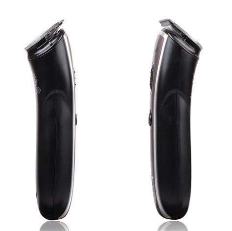 Купить 100-240v электрические машинки для стрижки волос триммер бороды ...