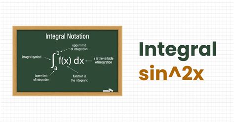 Integral Of Sin2x Step By Step Guide