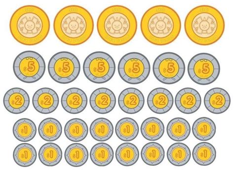 Plantilla De Billetes De Juguete